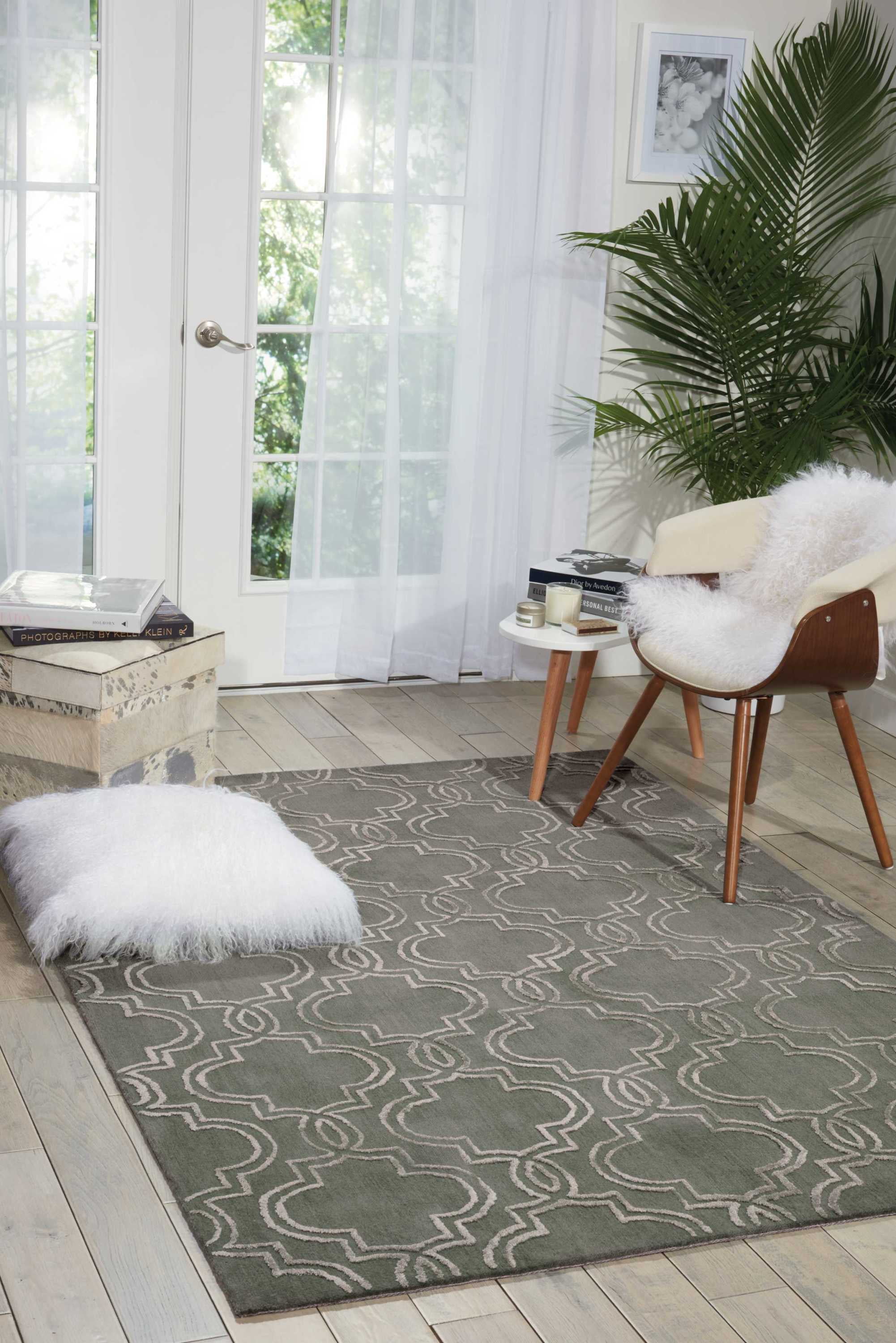 Nourison Vita Contemporary Modern Moss 8' x 10' Area Rug, (8' x 10 ...