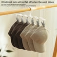 Honrane Hat Hanger 360 Degrees Rotating Space-Saving Bedroom Closet ...
