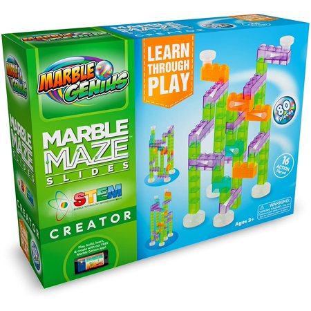 HHHC - Marble Maze Slides Creator - Marble Run for Kids Age 4-8, 8-12 ...