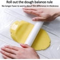 Rolling Pin Guide Sticks Set:Acrylic Non-stick Dough Leveler Ruler ...