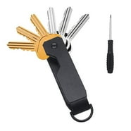 KeySmart Original Compact Key Holder and Keychain Organizer - Aluminum ...