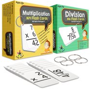 Star Right Kids Math Flash Cards Pack - Addition, Subtraction, Division ...