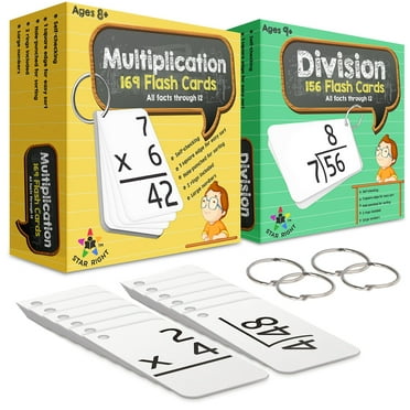Star Right 325 Math YPF5 Flash Cards - Multiplication and Flash Cards ...