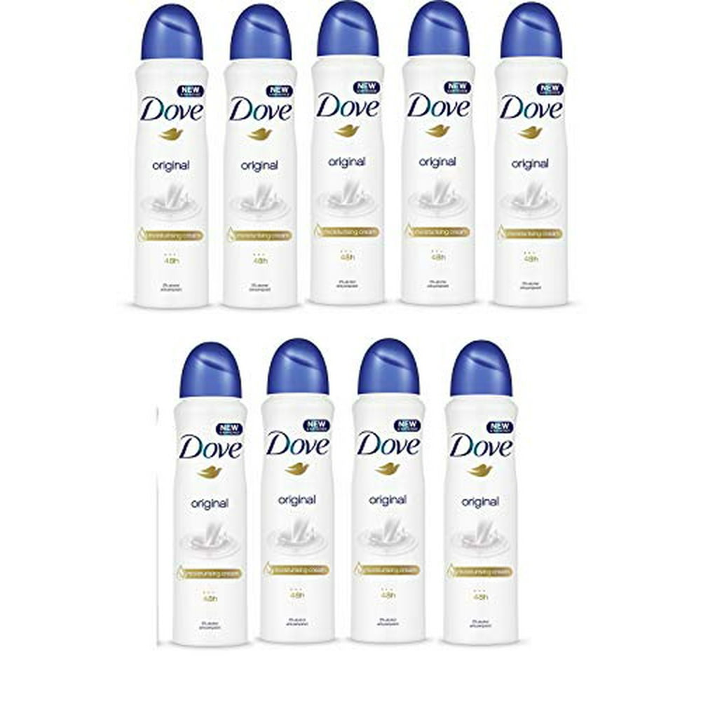 Dove Original Aerosol Spray Deodorant & Anti-Perspirant 150ML / 5.07 Oz ...