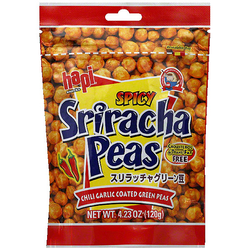Hapi Snacks Spicy Sriracha Peas, 4.23 oz, (Pack of 12) - Walmart.com