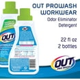 OUT ProWash Workwear Odor Eliminator and Stain Remover Laundry ...