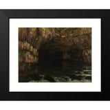 Gustave Courbet 24x19 Black Modern Framed Museum Art Print Titled - La ...
