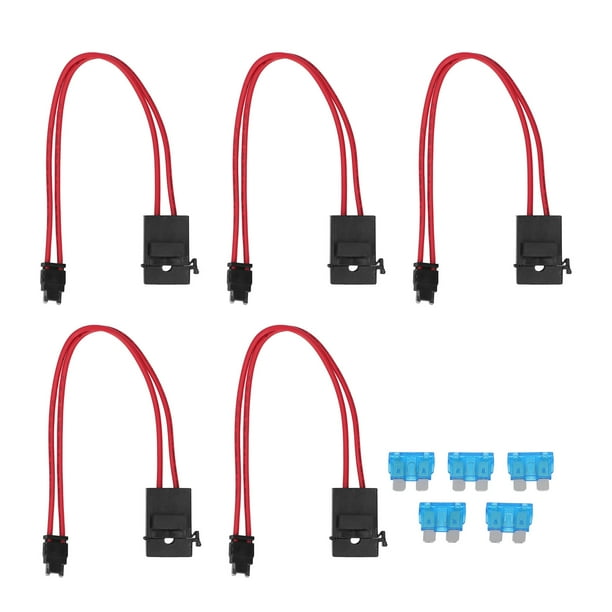 Automotive Circuit Test Accessories,5Pcs Car Fuse Holder Vehicle Fuse ...