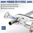 5-Piece Locking Pliers Set, Pliers Tool Set, Vice Grips with Chrome ...