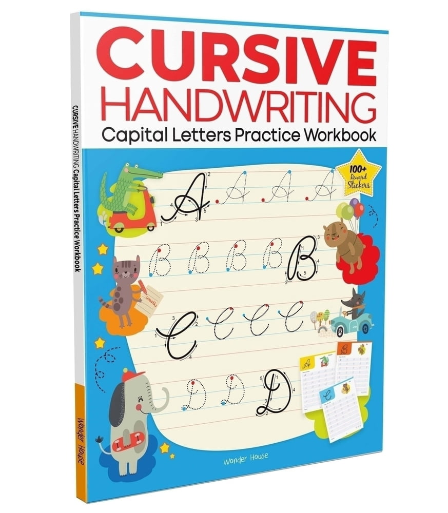Pre-Owned Cursive Handwriting: Capital Letters: Practice Workbook for ...