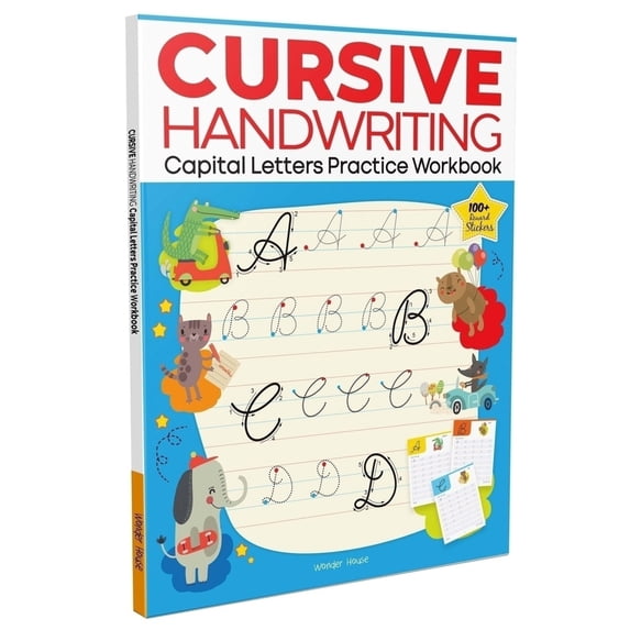 Pre-Owned Cursive Handwriting: Capital Letters: Practice Workbook for ...