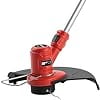 PRORUN 20V 12-in. Brushless Cordless Straight Shaft String Trimmer with ...