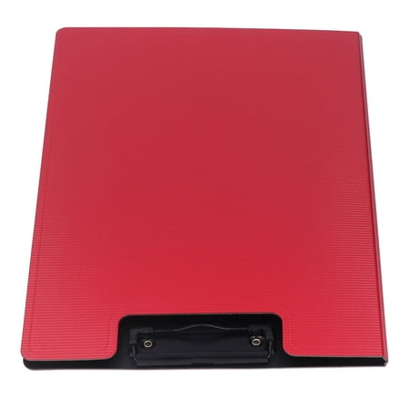 A4 Clipboard Folder, Metal Clip Plastic Storage Clipboard Arc Trimming ...