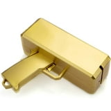 Kids Realistic Machine Launcher - Gold Money Gun, Super Fun Toy for ...