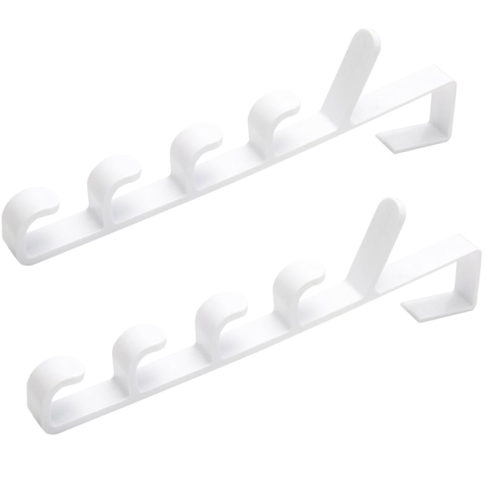 Click here for Milisten 2pcs Hanging Rack Plastic Over The Door W... prices