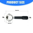 Professional 54mm Coffee Bottomless Filter for BES878/BES881/BES400 ...