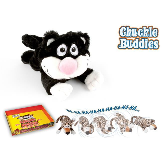Fifty Fifty Plush Toys FFJB00499 Chuckle Buddies Cat - Walmart.com