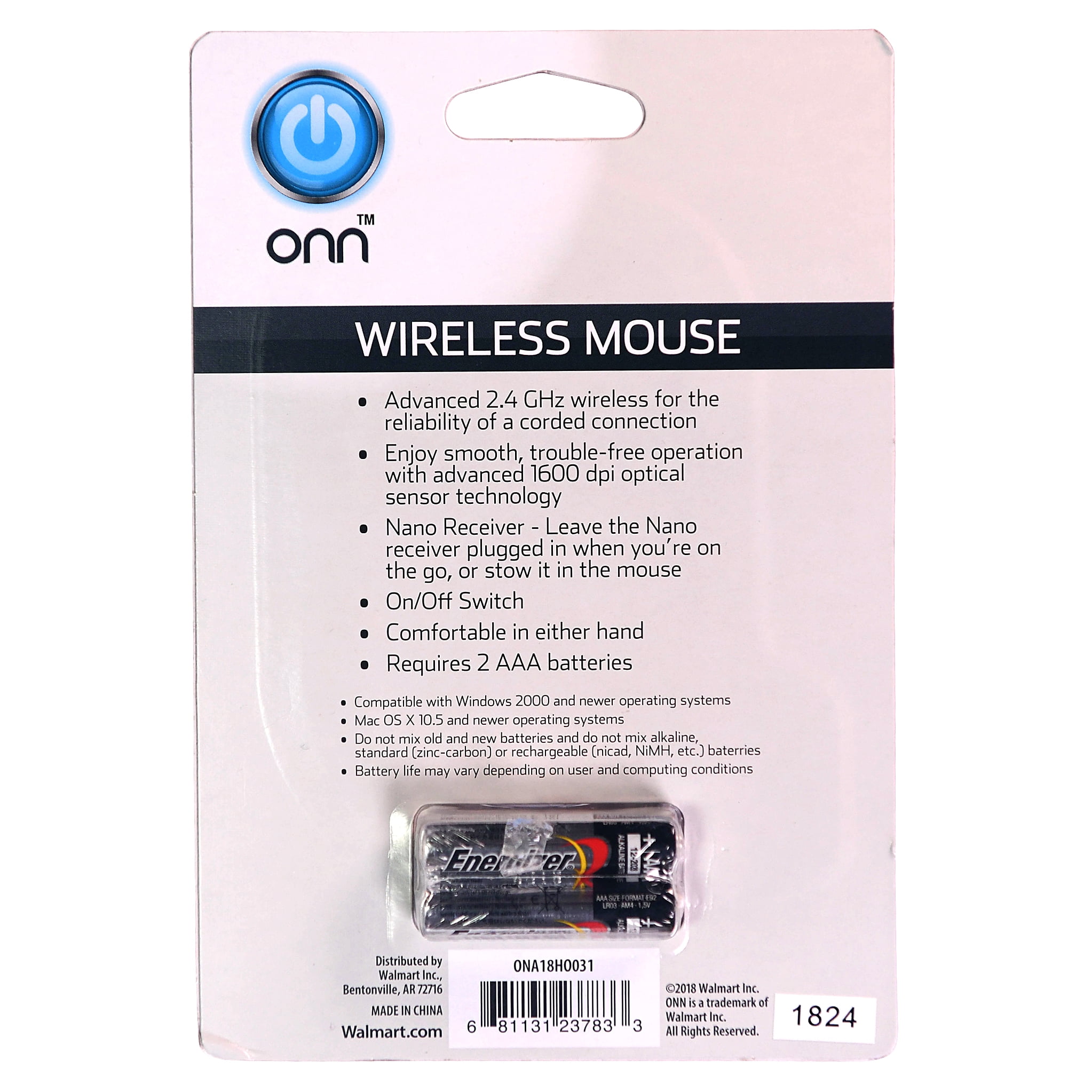 Onn Wireless Mouse, Fuchsia – BrickSeek Onn Wireless Mouse, Fuchsia – BrickSeek