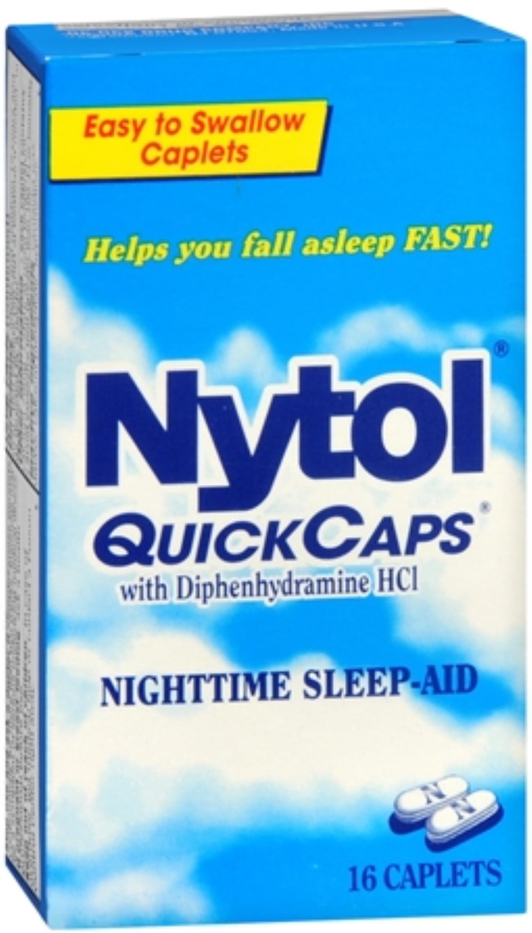 Nytol QuickCaps 16 Caps (Pack of 2) - Walmart.com