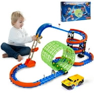 Disney Pixar Cars Lightning McQueen Race Track Playset: Ultimate ...