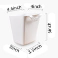 6 Pack Hanging Cup Holders, Wall Organizers, Rolling Accessories ...
