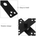 WHAMVOX Heavy Duty 360° Pivot Hinge Stainless Steel Hidden Door Hinge ...