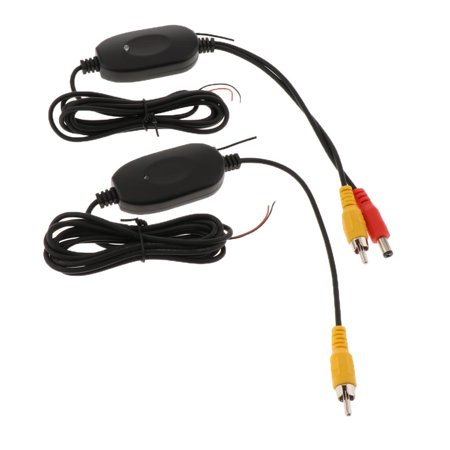 Wireless 2.4G Transmitter Receiver Kit for Car Reverse Rear View Camera ...