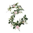 6FT Artificial Dahlia Leaf Garland Faux Green Vine with Realistic ...