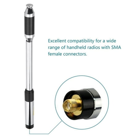 Retractable Telescopic Dual Band High Gain Antenna Talkie Retractable ...
