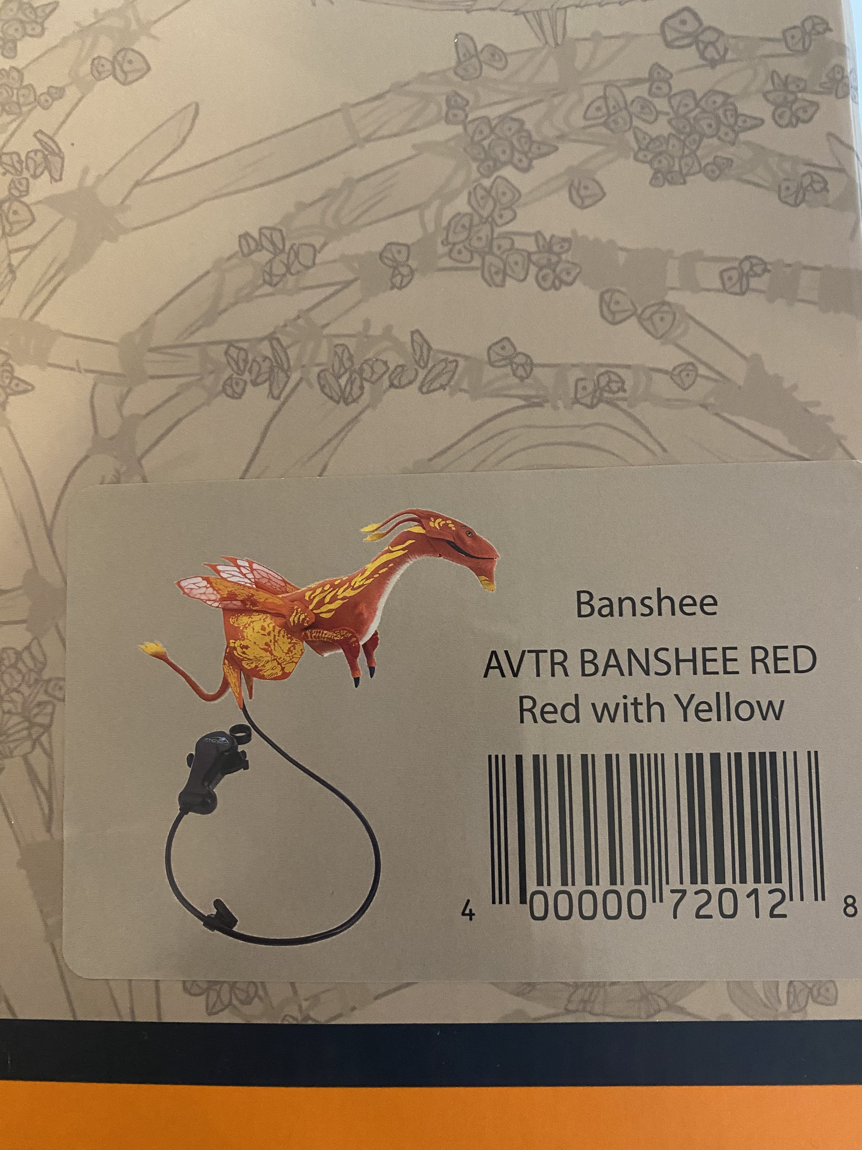 Disney Pandora Avatar Interactive Banshee Red with Yellow New with Box ...