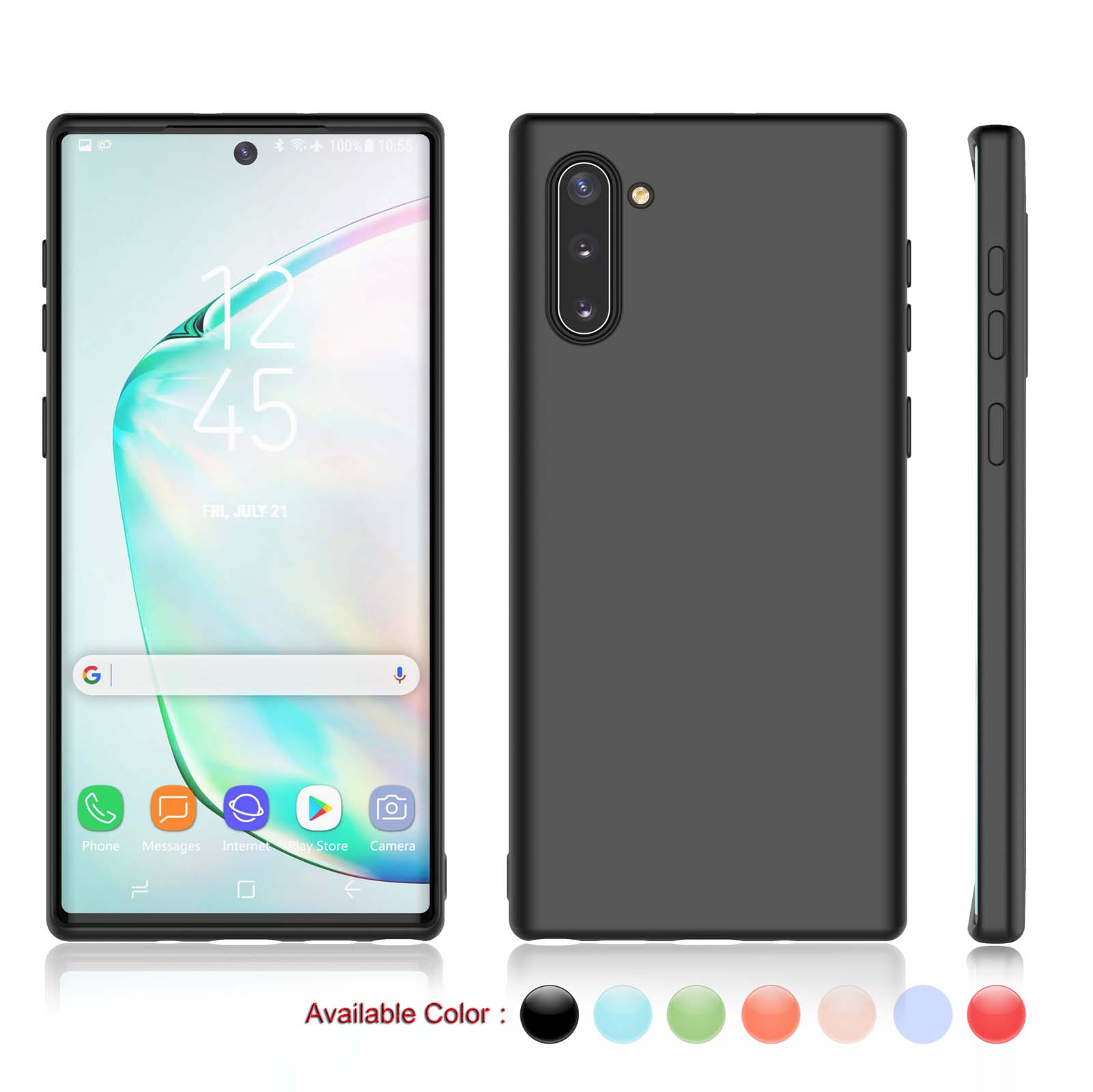 Njjex Cases for 2019 Galaxy Note 10 Plus Note 10+ Note 10, Njjex Soft ...