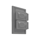 Enerlites Horizontal Duplex Outdoor Outlet Cover, Weatherproof ...