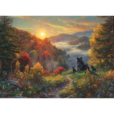 Cobble Hill Bull Moose By Artist Robert Bateman 500 Piece Jigsaw Puzzle ...