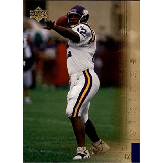 2000 Upper Deck Gold Reserve #92 Daunte Culpepper NFL Football Trading ...