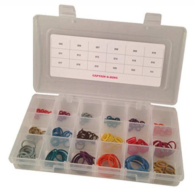 Captain O-Ring Players Kit Large Color Coded Master Paintball Oring Kit ...