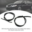 4pcs Chrome Weatherstrip Window Moulding Trim Seal Belt Fits For Accord ...