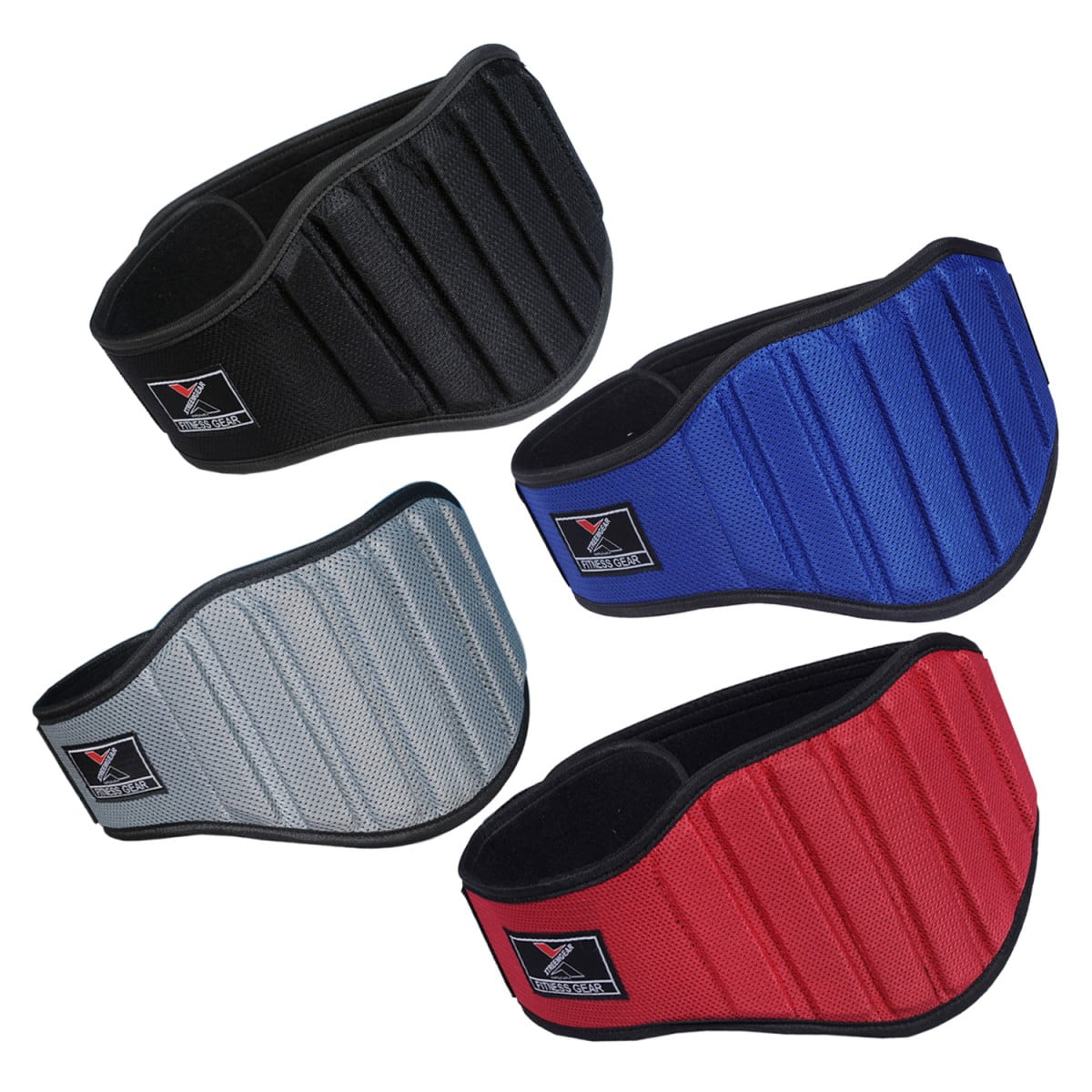 Power Weight Lifting Belt Gym Back Support Fitness 8" Wide With Mesh ...