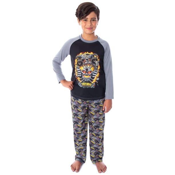 Monster Jam Boys' Maximum Destruction MAX-D Monster Truck 2 PC Pajama ...