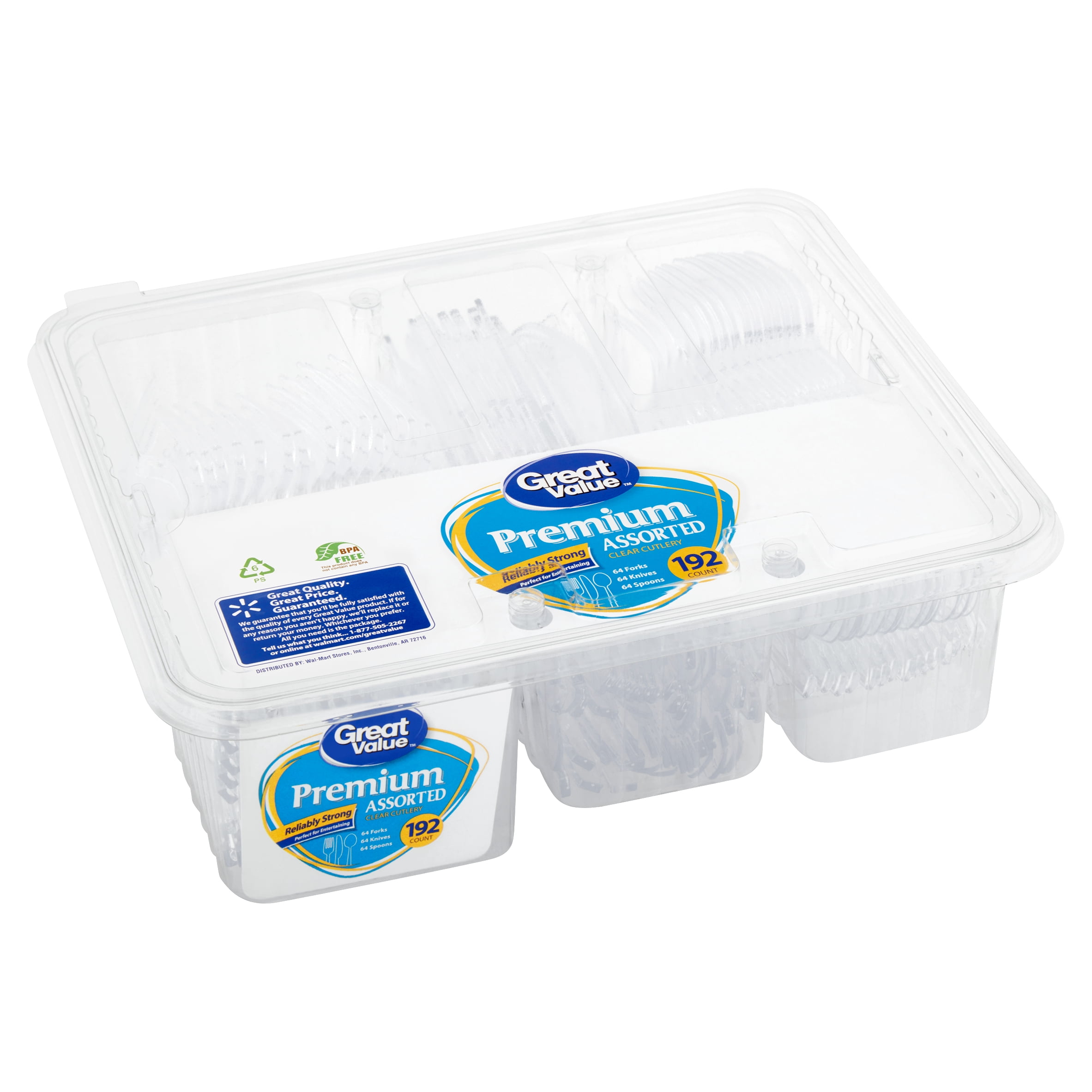 Great Value Premium Assorted Clear Cutlery 192 Count Walmart great-value-premium-assorted-clear-cutlery-192-count-walmart