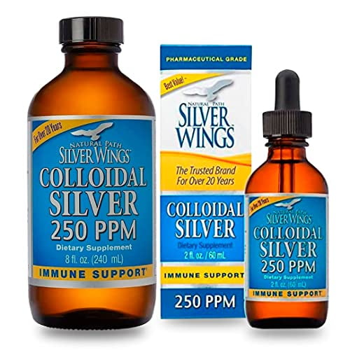 Colloidal Silver Wings