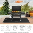 79x39 inches Large Under Grill Mats for , Double-Sided Fireproof ...