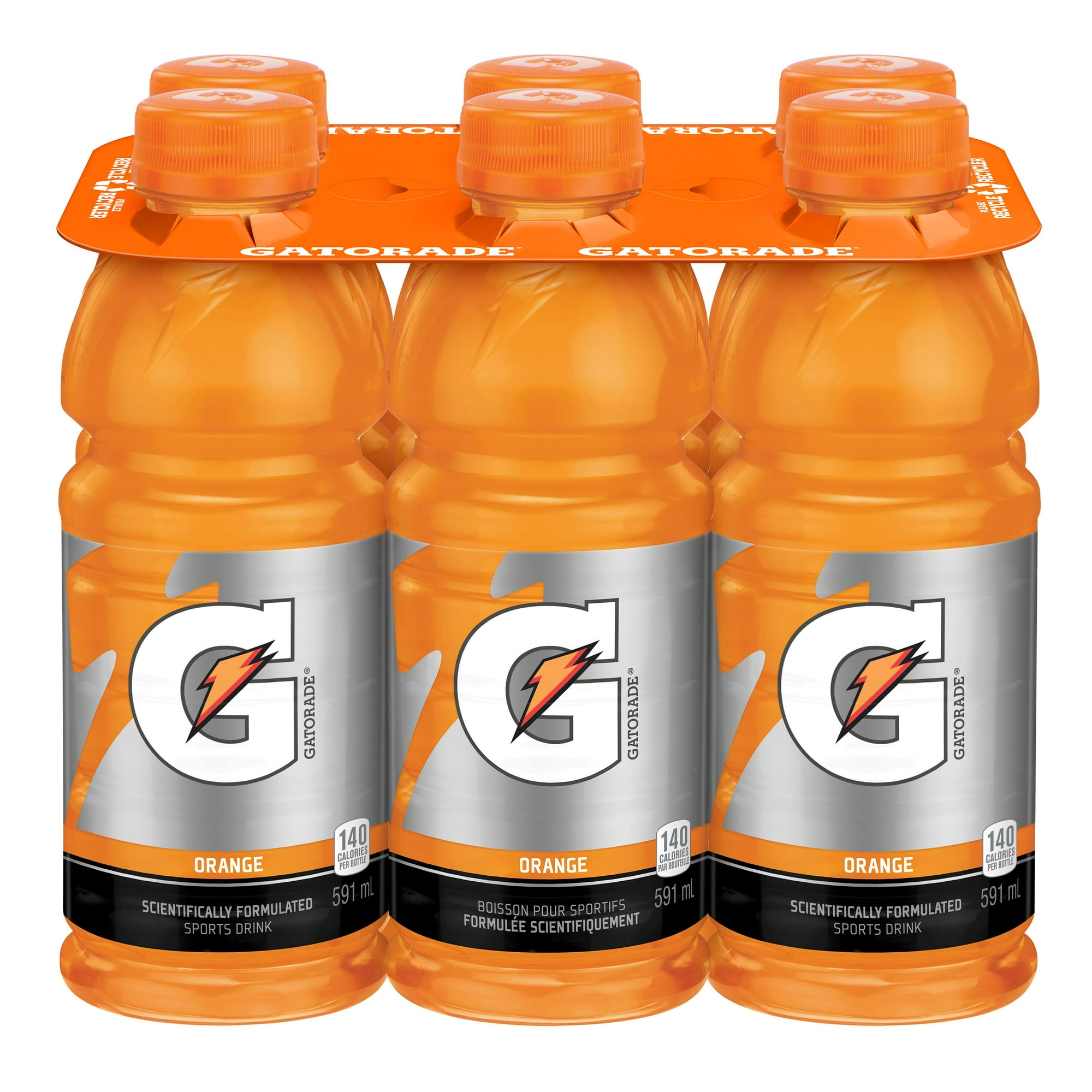Click here for Gatorade Orange Sports Drink 6 X 591 Ml  Bottles 6... prices
