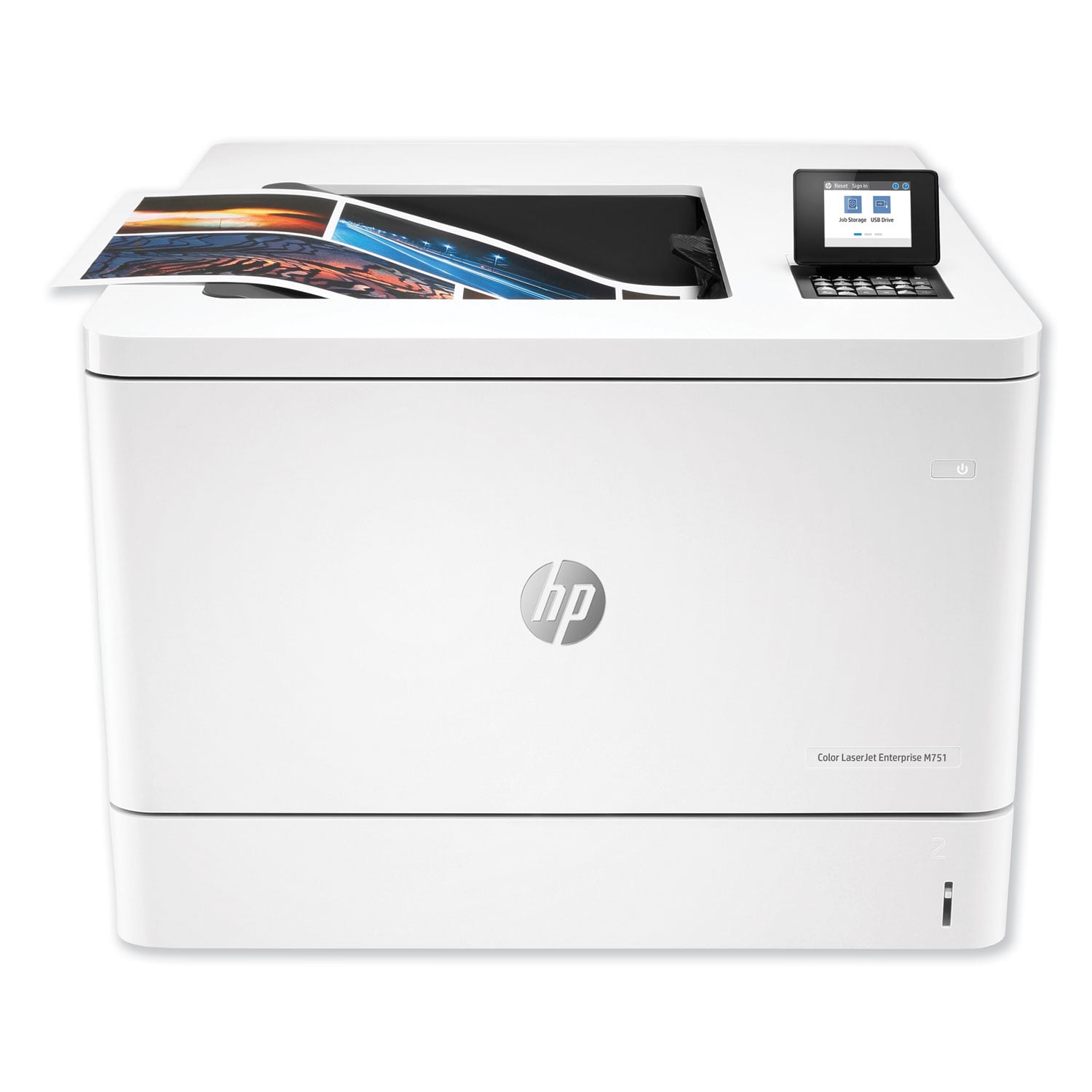 HP Inc. Color LaserJet Enterprise M751n Laser Printer T3U43A - Walmart ...