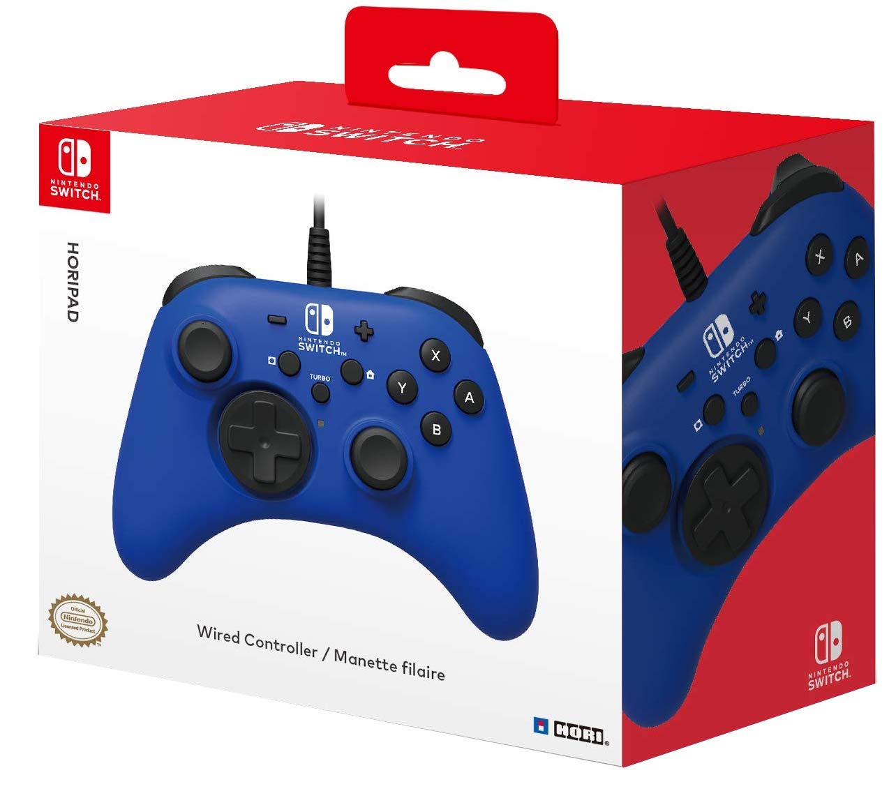 Controlador con Cable Nintendo Control Horipad Azul Switch | Walmart en ...