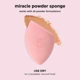 Real Techniques Makeup Sponge Trio, Foundation & Powder Makeup Sponges ...