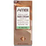 Ambi Even & Clear Fade Face Cream, Treats Dark Spots, Hydroquinone Free ...