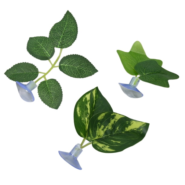 Fish Resting Leaf, Vivid Simulating Beta Leaf Bed With Suction Cup For ...
