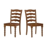 The Pioneer Woman Harper Solid Wood Dining Chairs, 2 Pack, Homestead ...