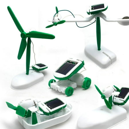 6-in-1 Solar Toy DIY Kit Solar Toys/6-in-1 Solar Assembly Toy Science ...