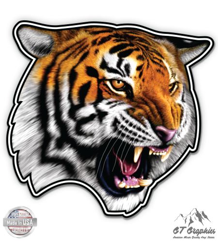 Tiger Cub Cute - 12" Vinyl Sticker Waterproof Decal - Walmart.com